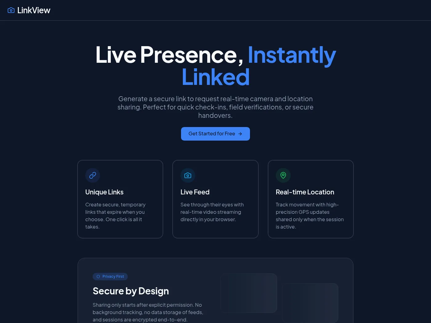 Link Camera & Location