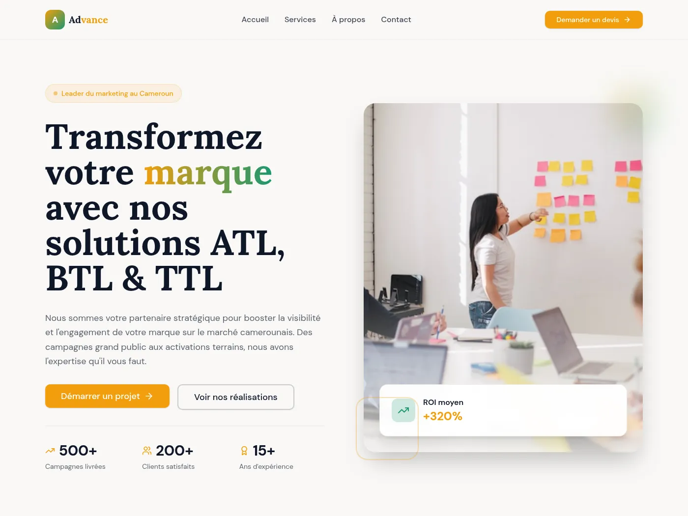 Cameroon Ad Agency Hub M2A Agency