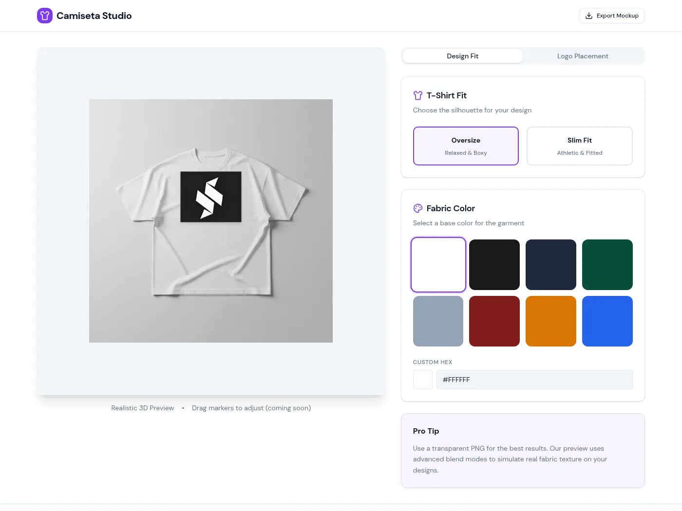 Camiseta Design Studio