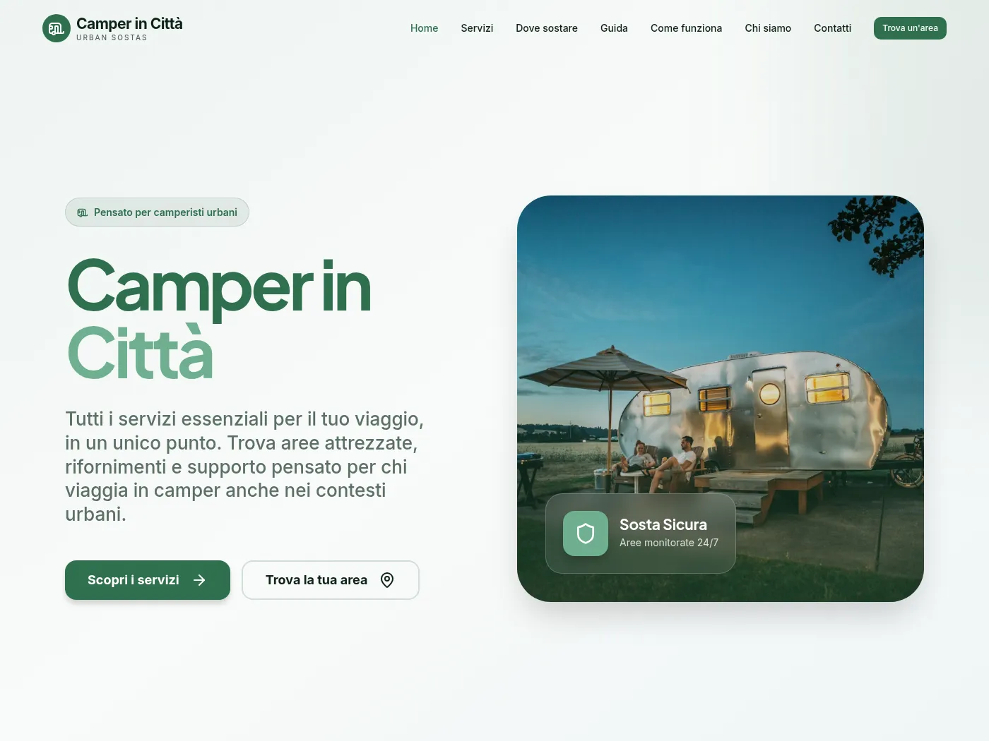 Camper In Città Web