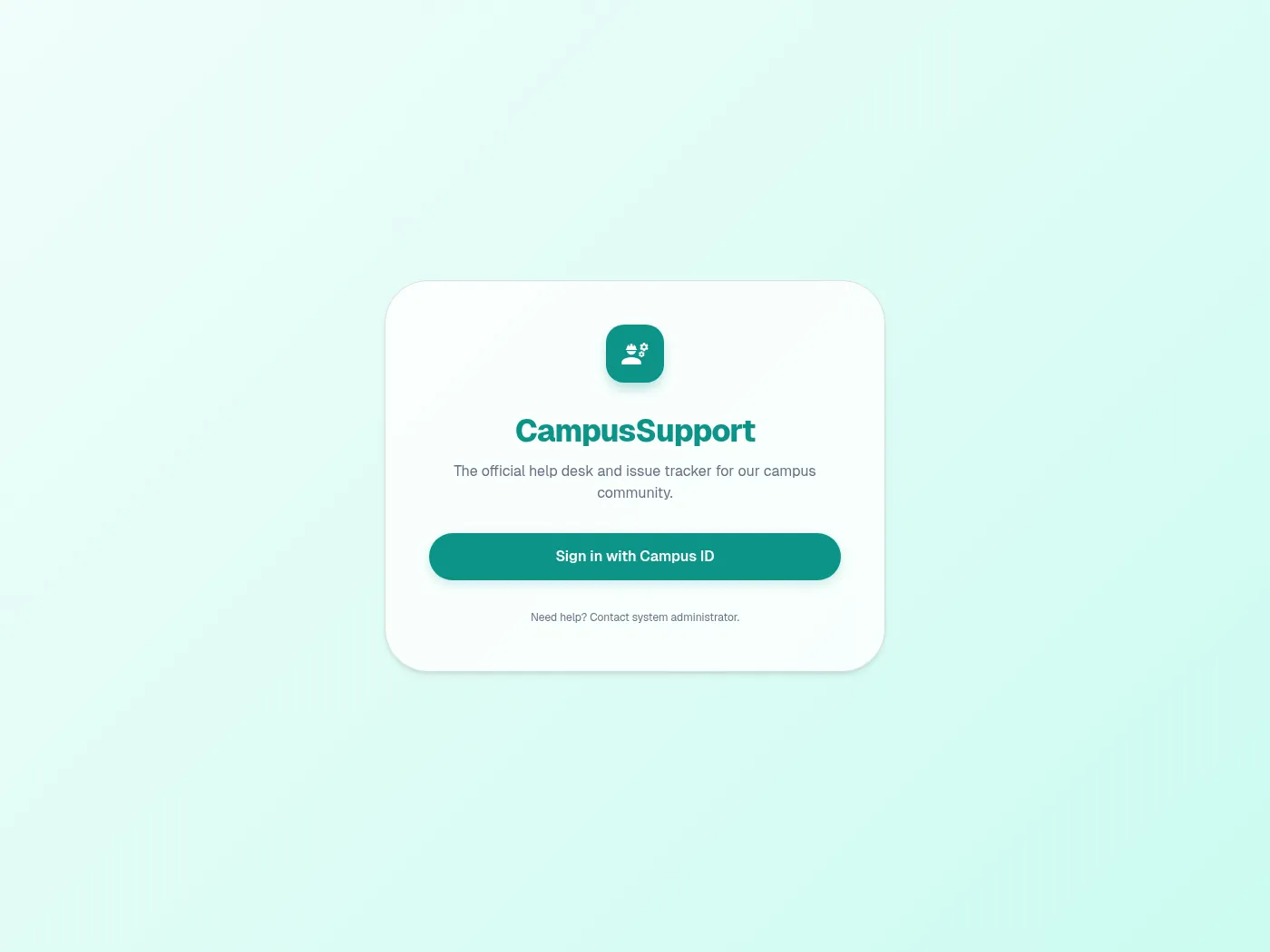Campus Issue Tracker