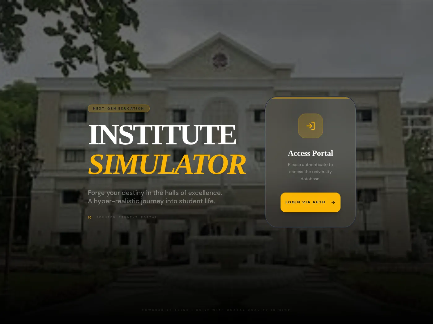 Campus Life Simulator