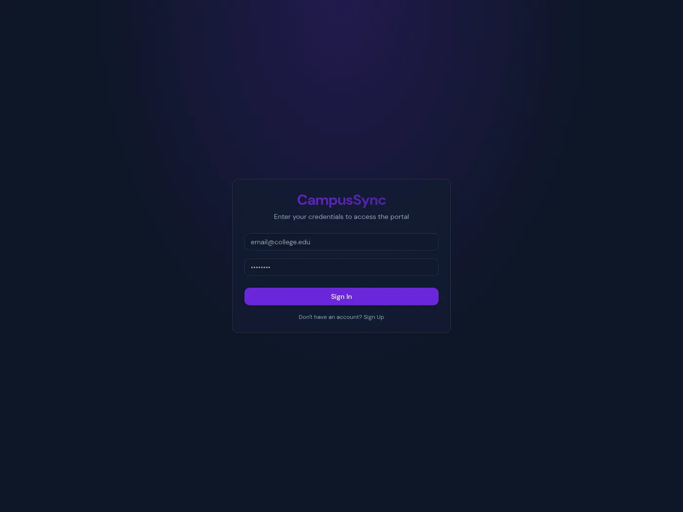 CampusSync System