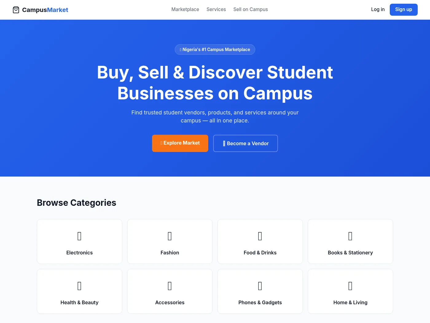 Campus Market Web