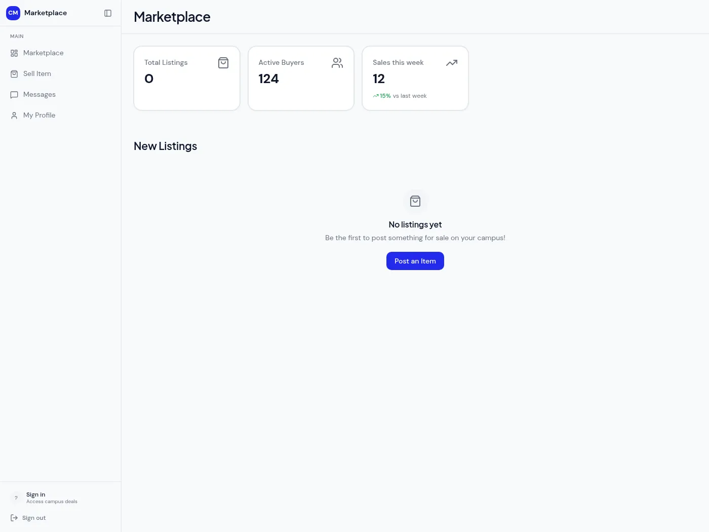 Campus Marketplace