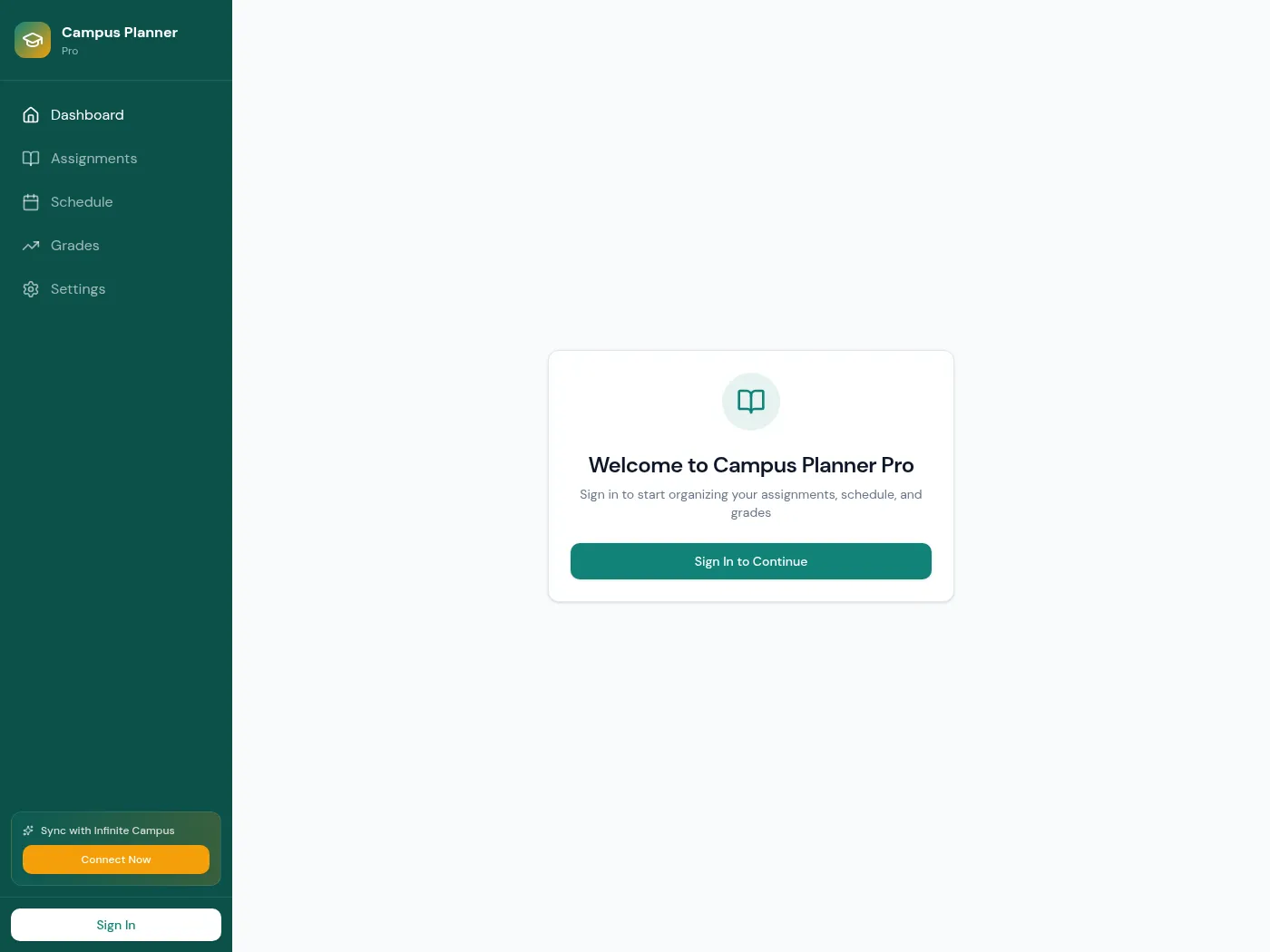 Campus Planner Pro