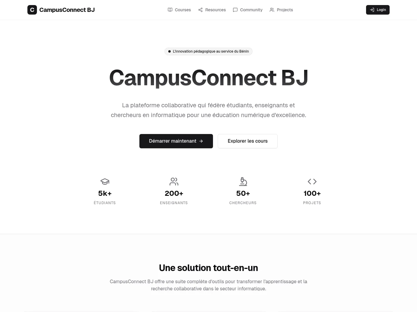 CampusConnect BJ