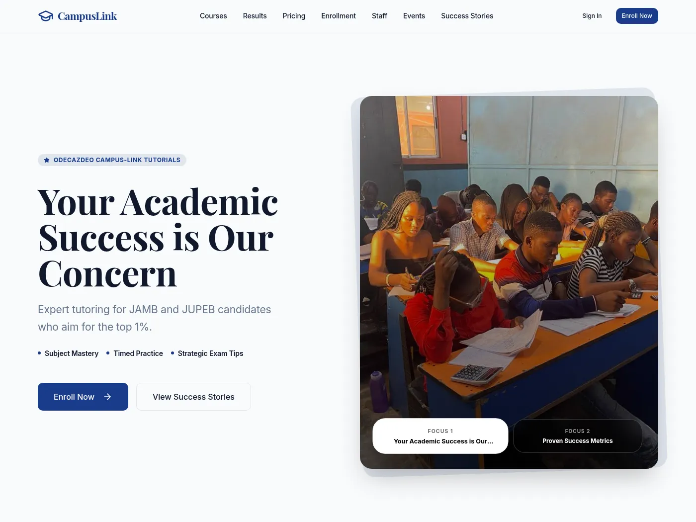 CampusLink Tutorials Web