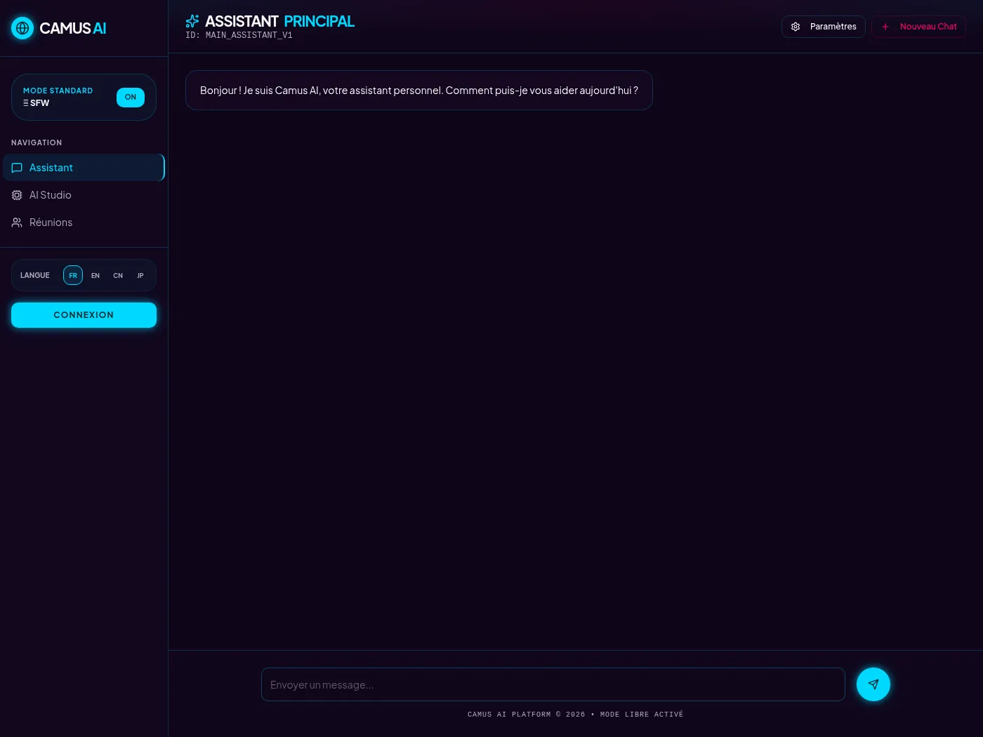 Camus AI Studio