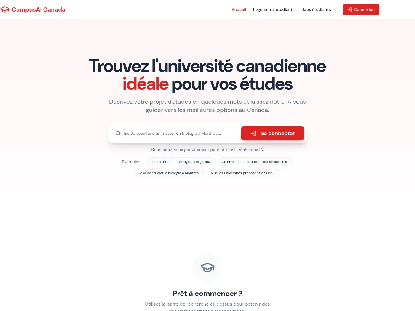 CampusAI Canada Finder