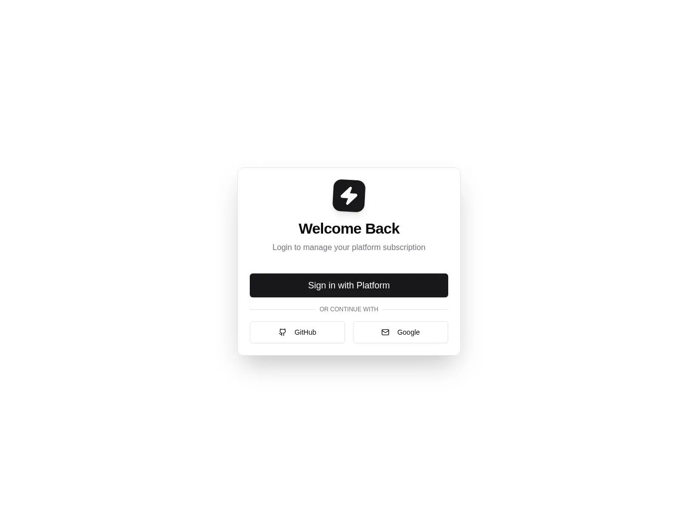 Subscription Cancel Flow