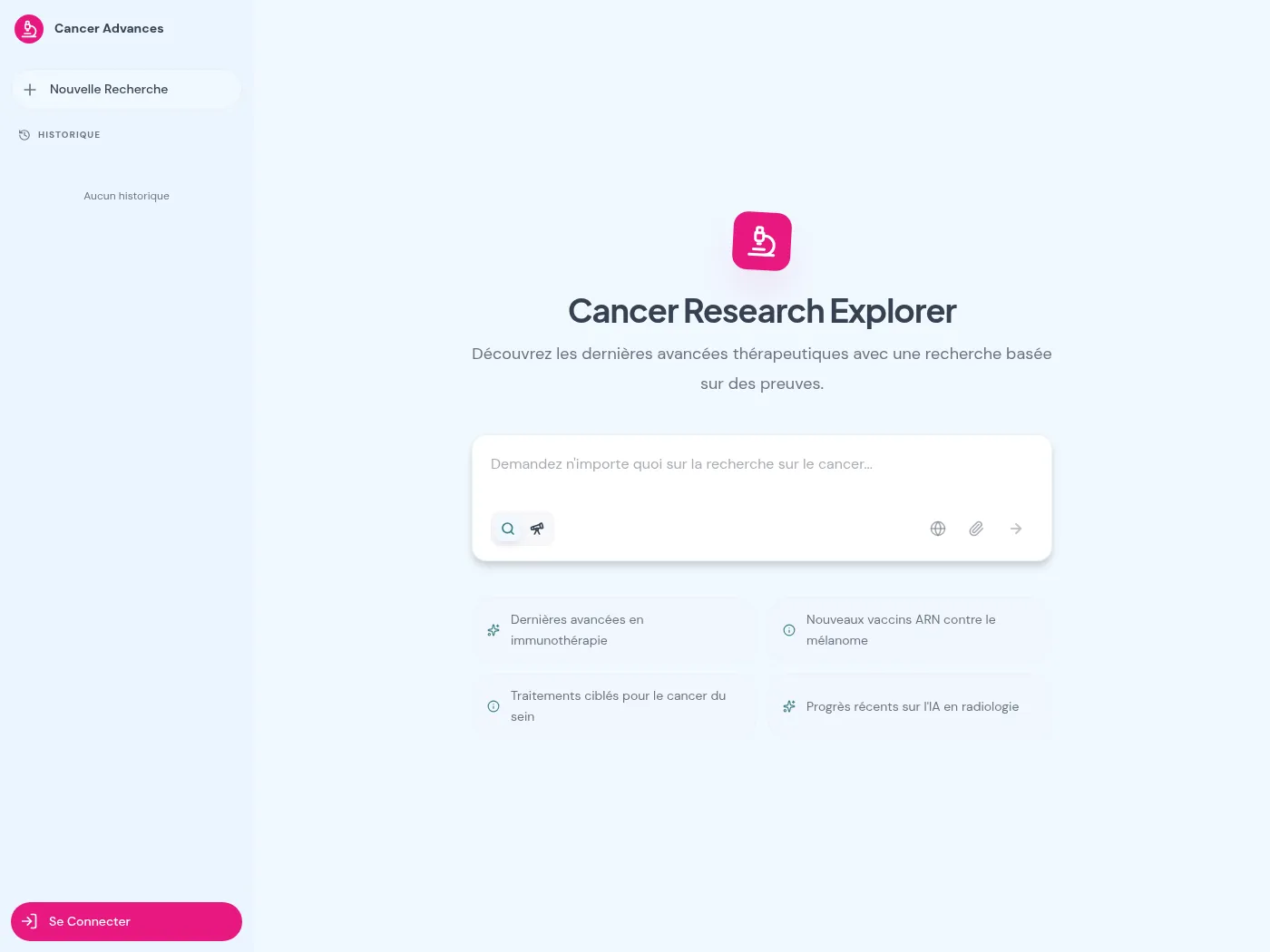 Cancer Advances Explorer