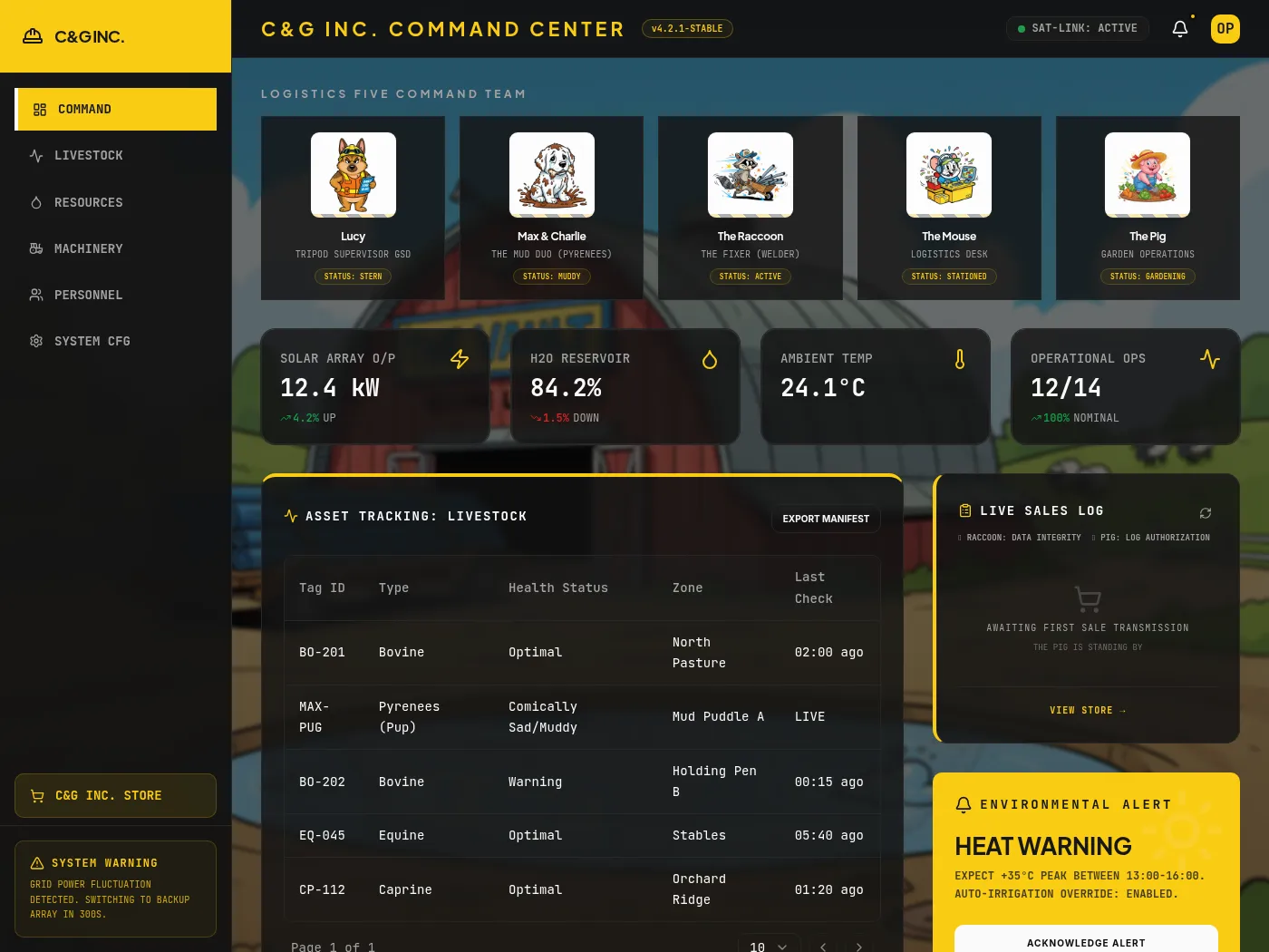 C&G Inc. Business Site