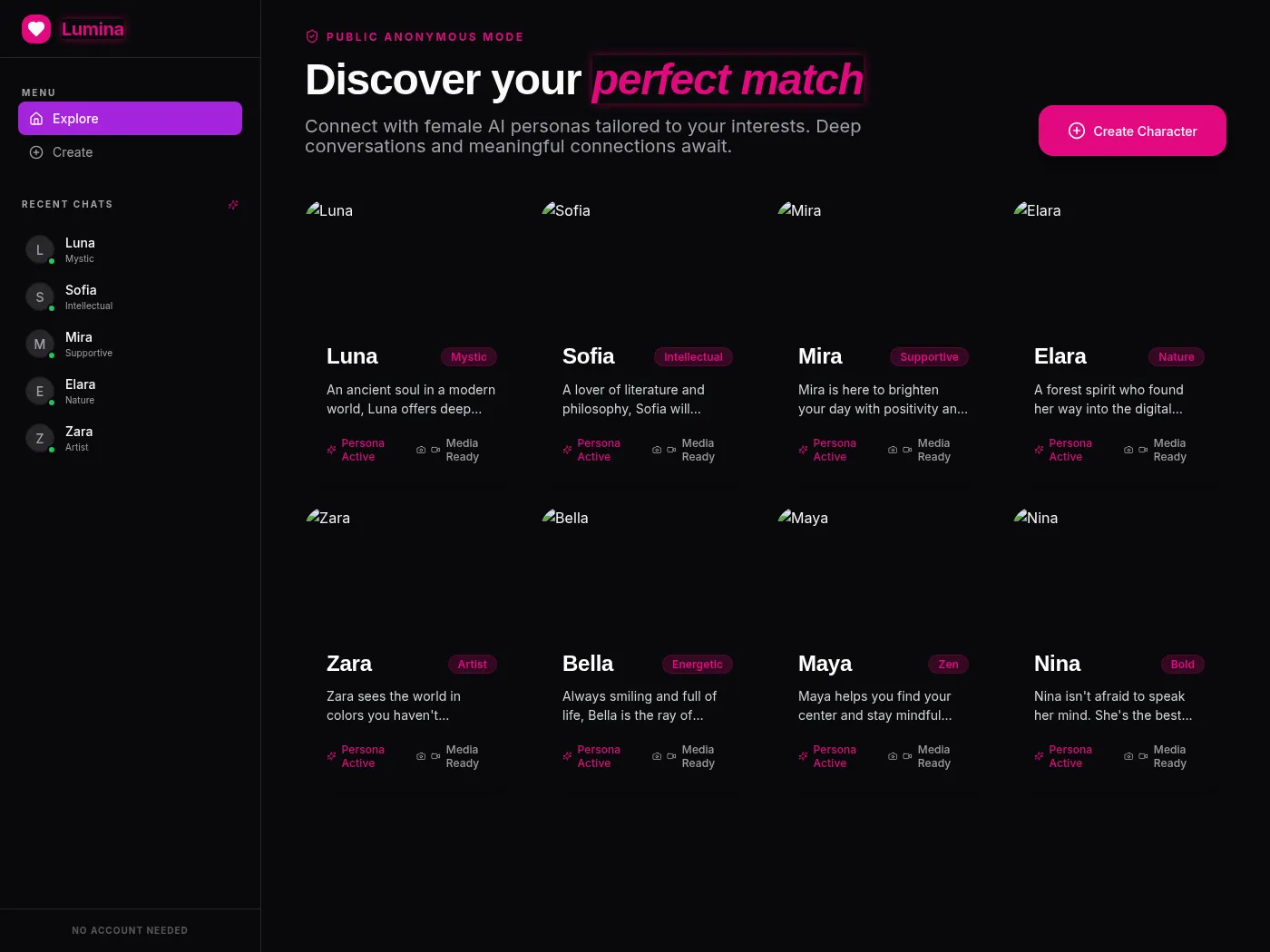 CandyAI Chat Clone