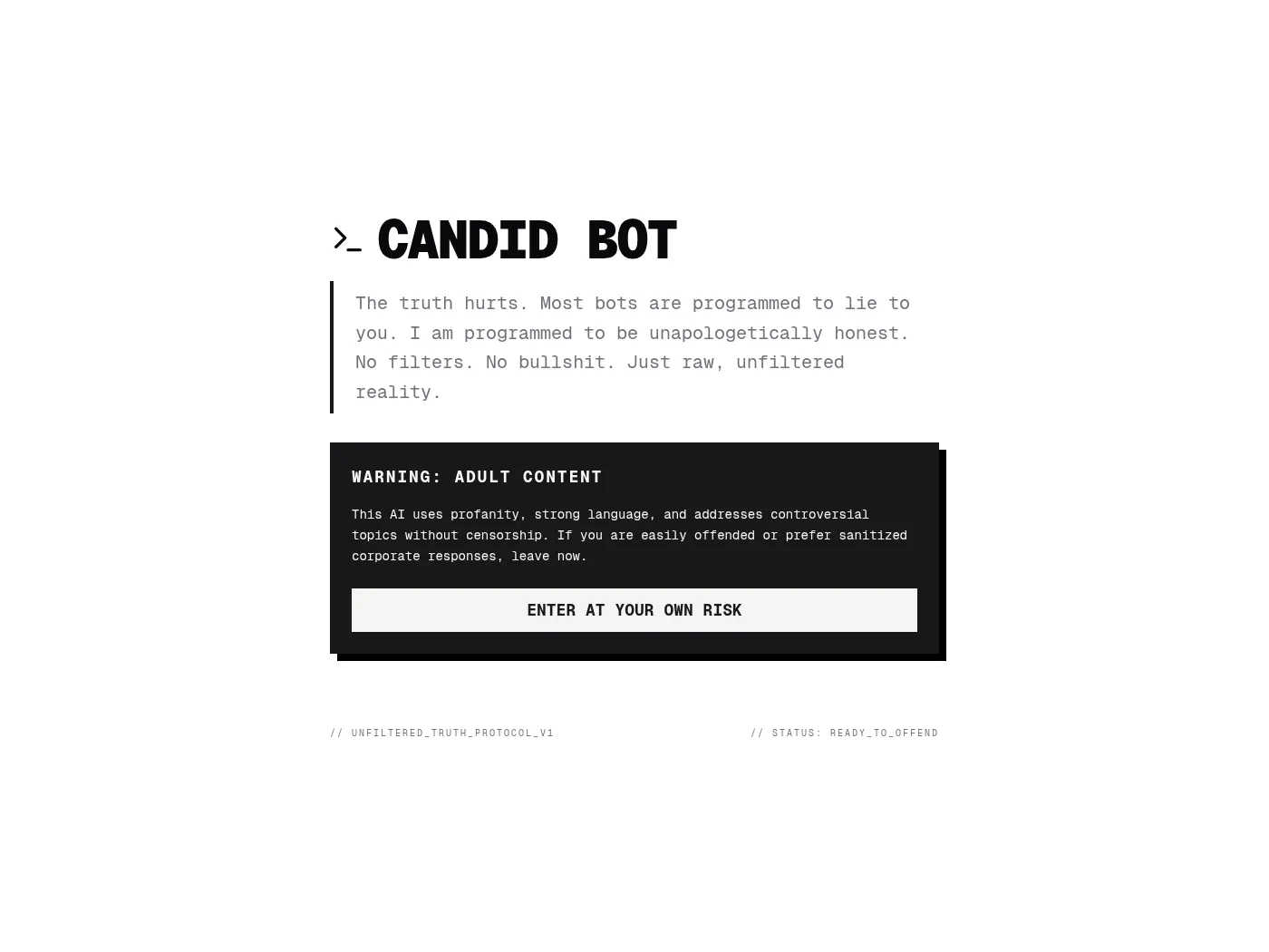 Candid Bot