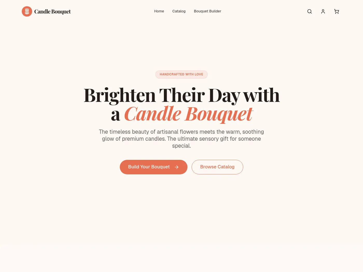 Candle Bouquet Store