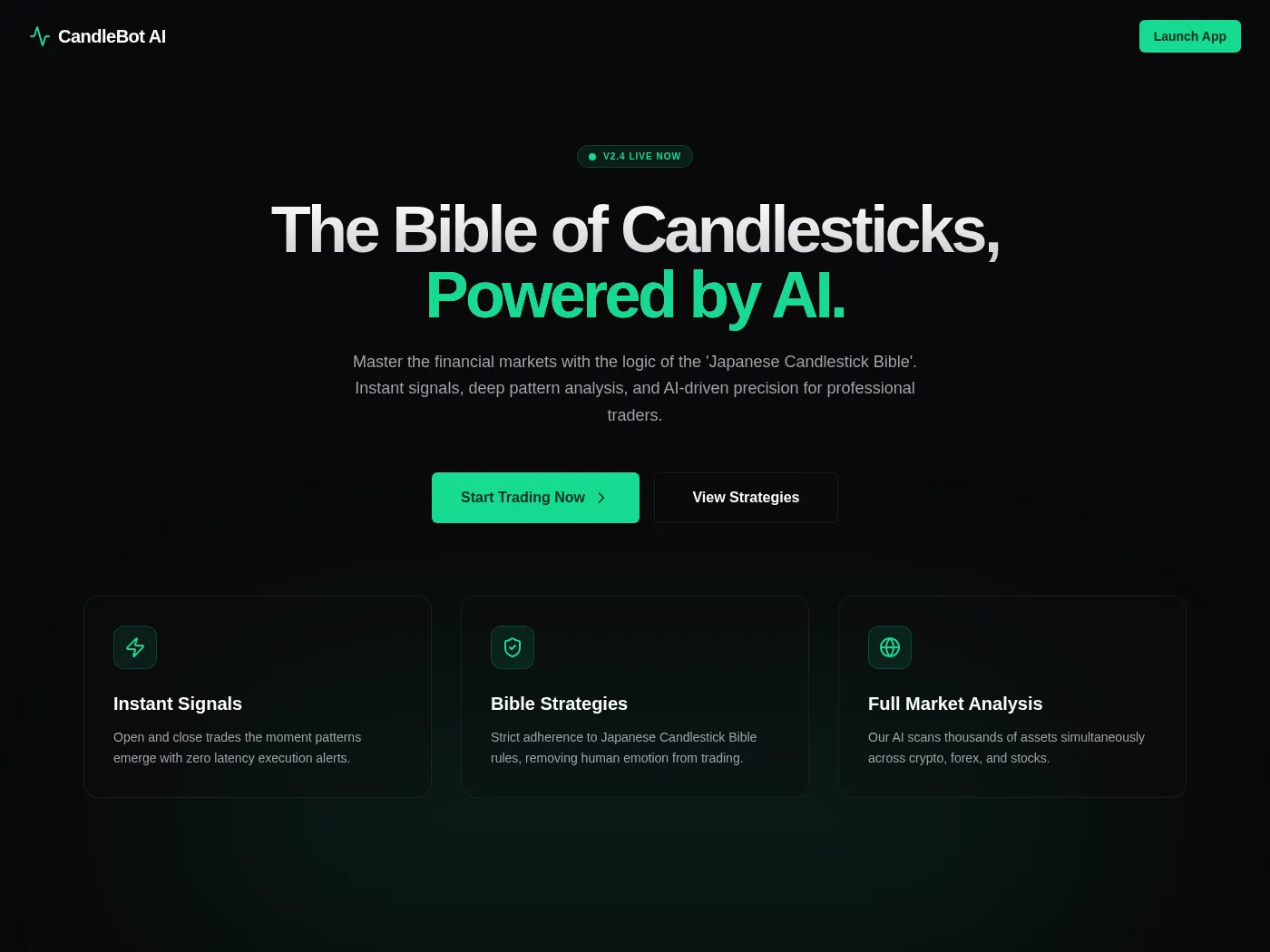 CandleBot AI Trader