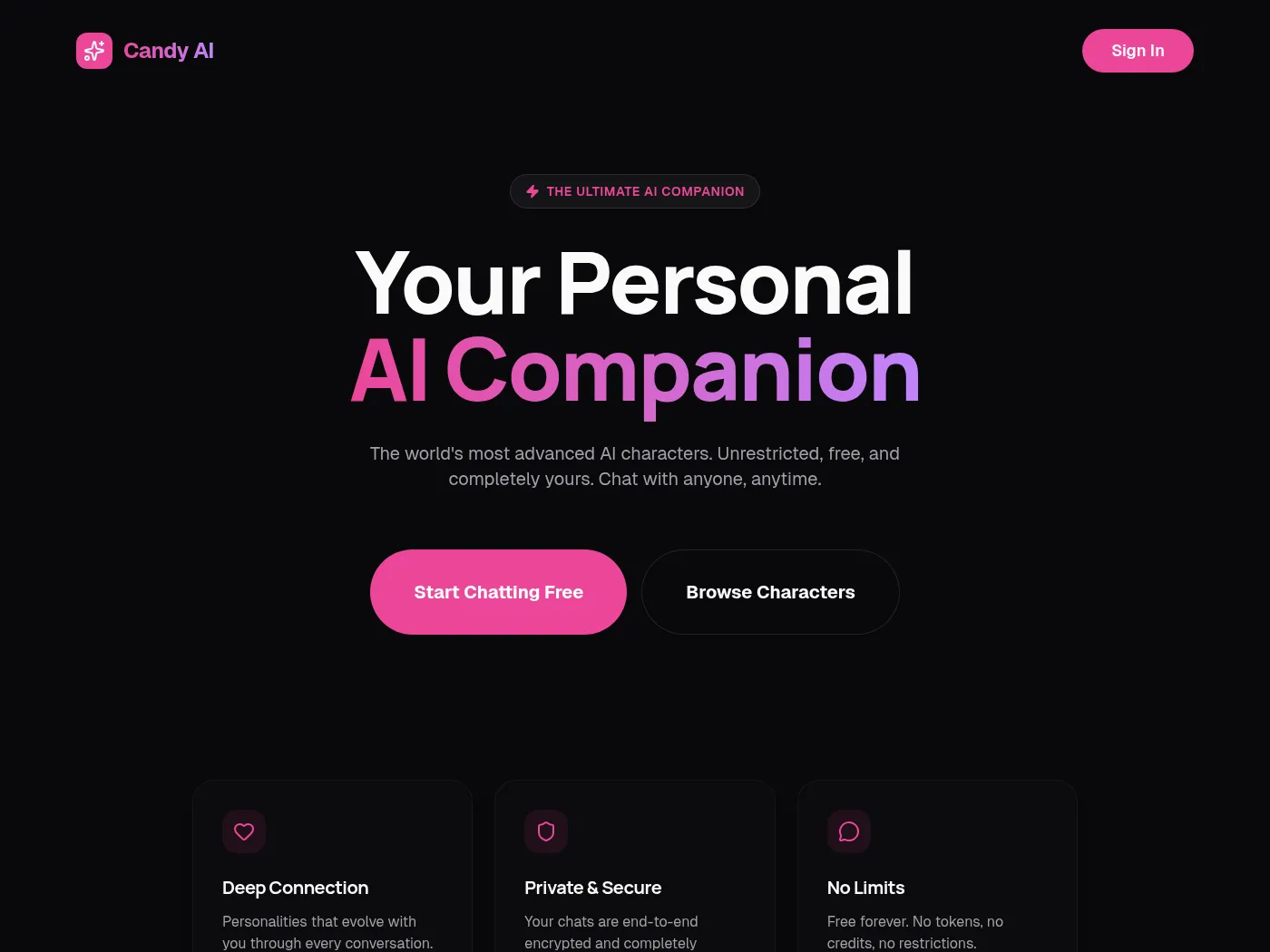 Candy AI Free Clone