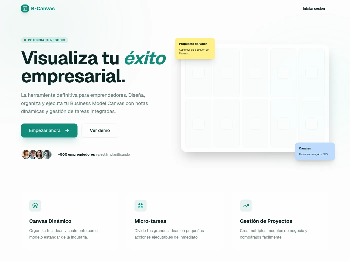 Canvas Idea Board