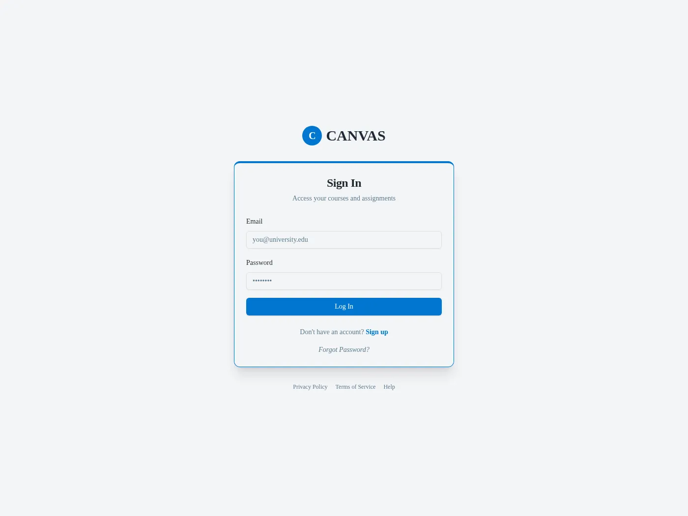 Canvas Portal