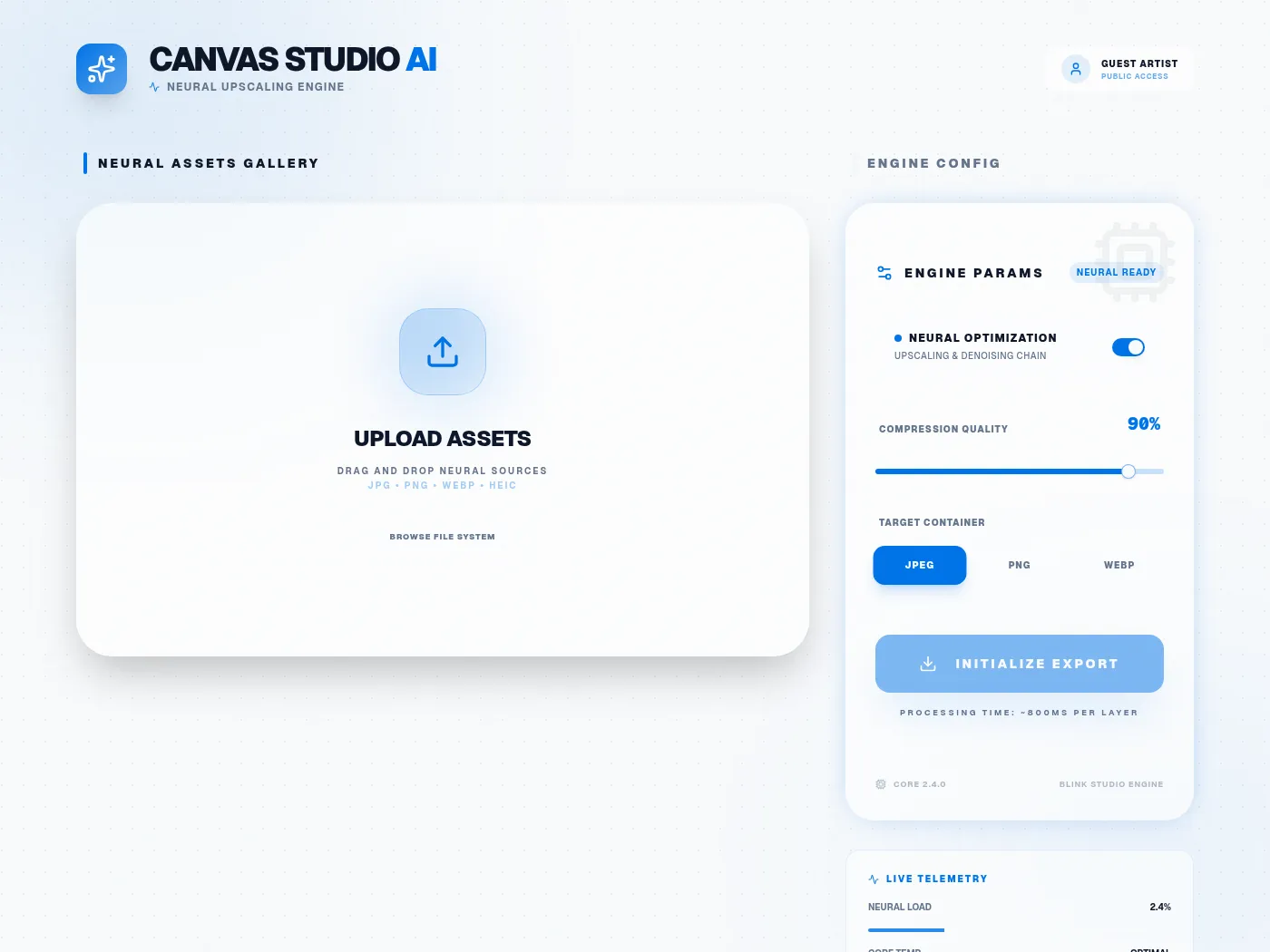 Canvas Studio AI