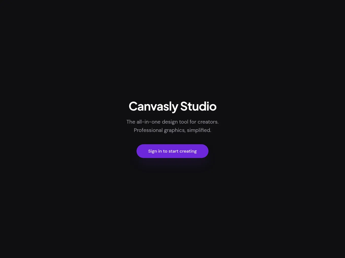 Canvasly Studio