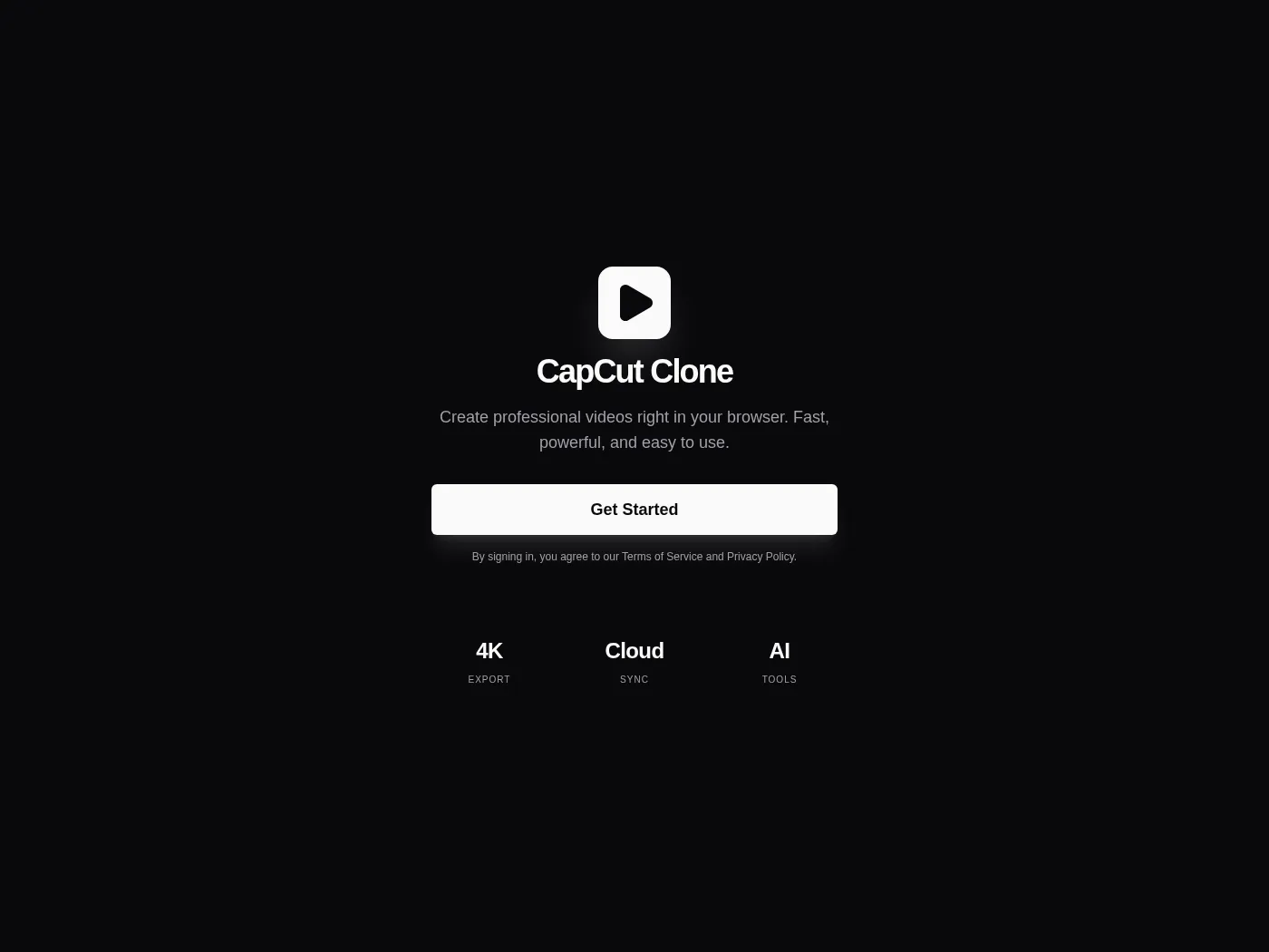CapCut Clone