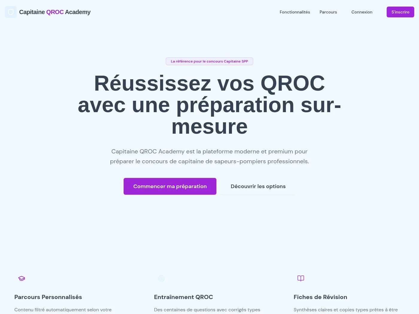 Capitaine QROC Academy