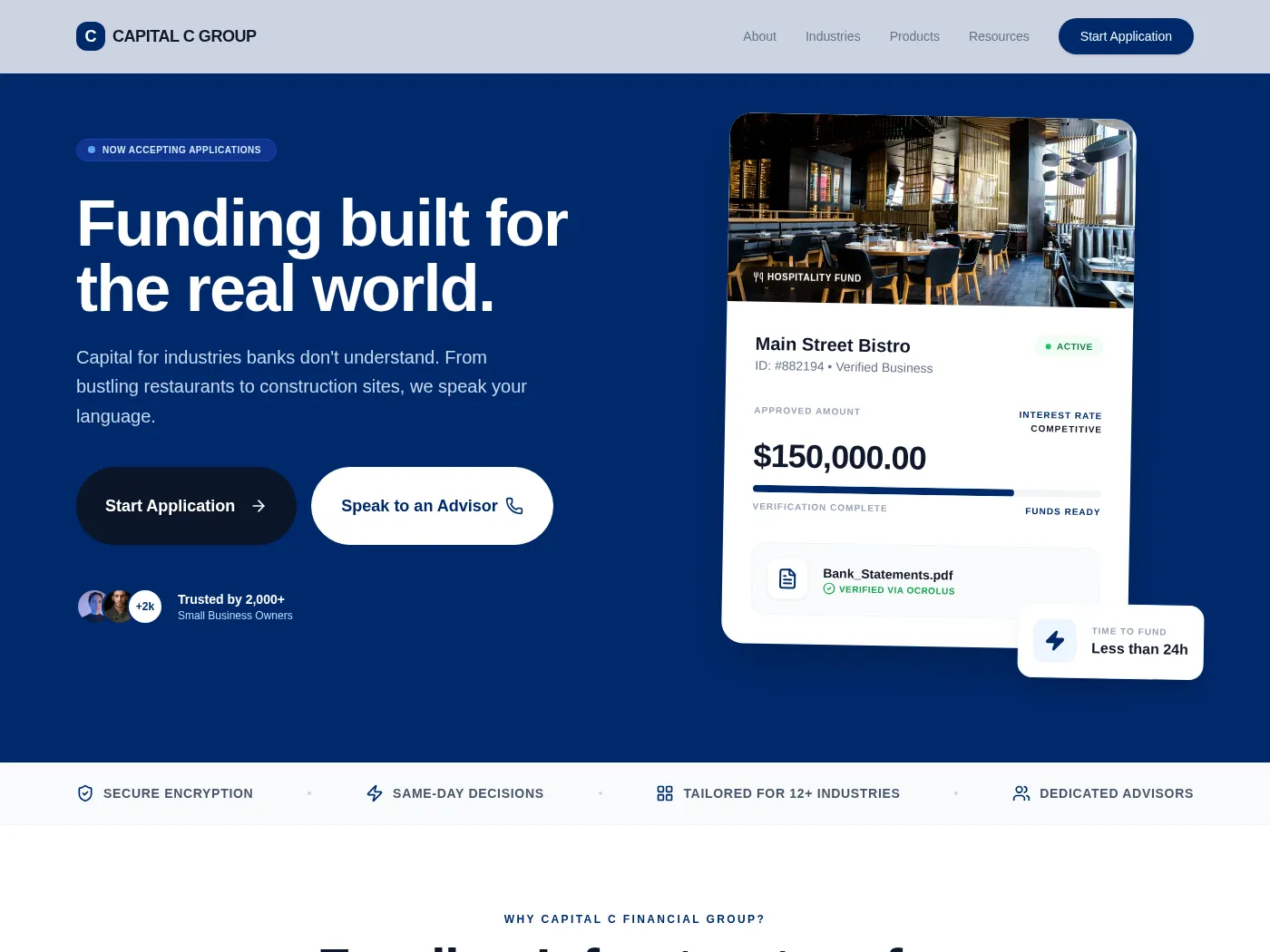 Capital C Group Site