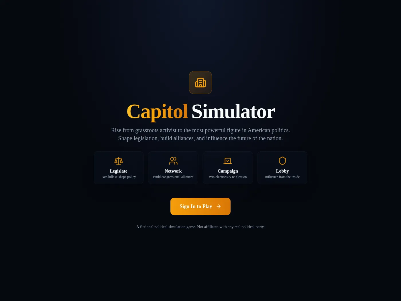 Capitol Simulator