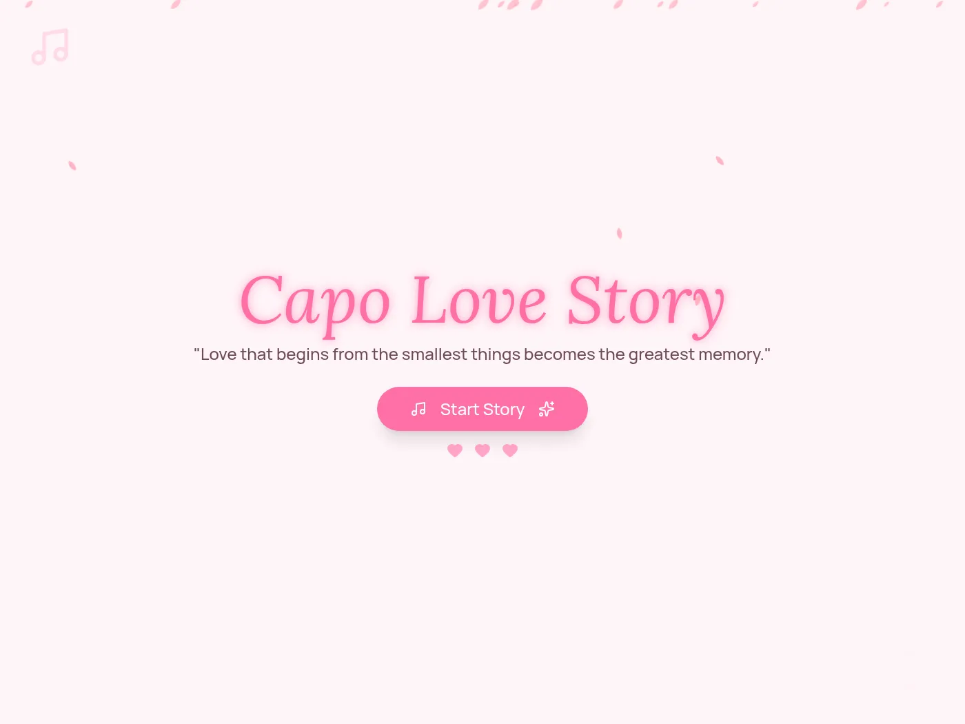 Capo Love Story