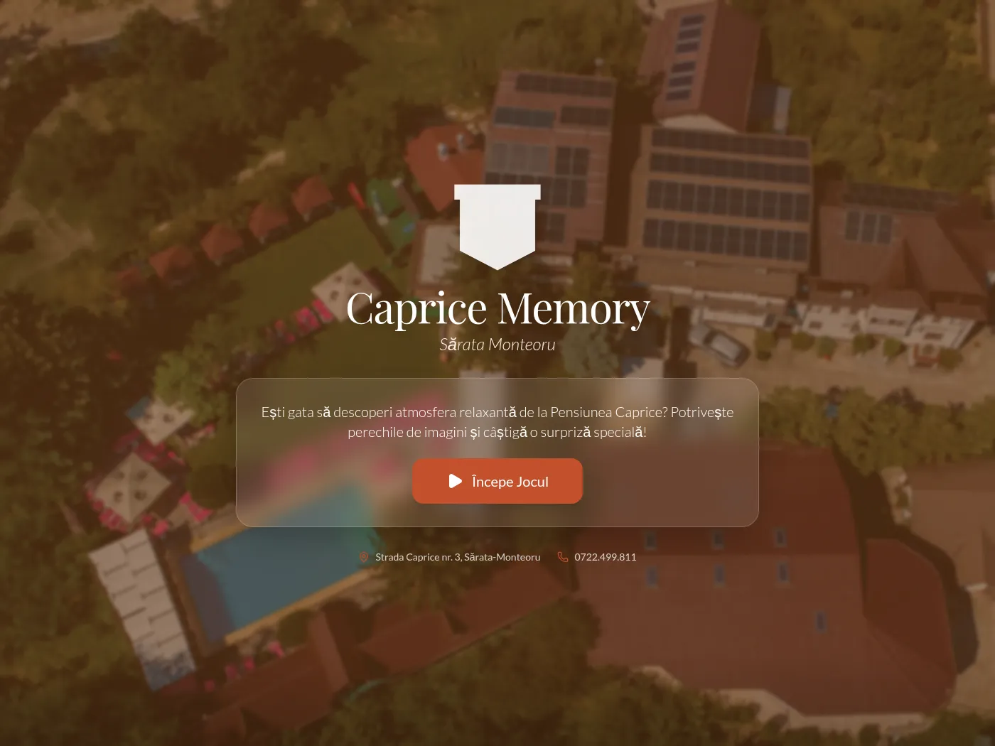 Caprice Promo Game
