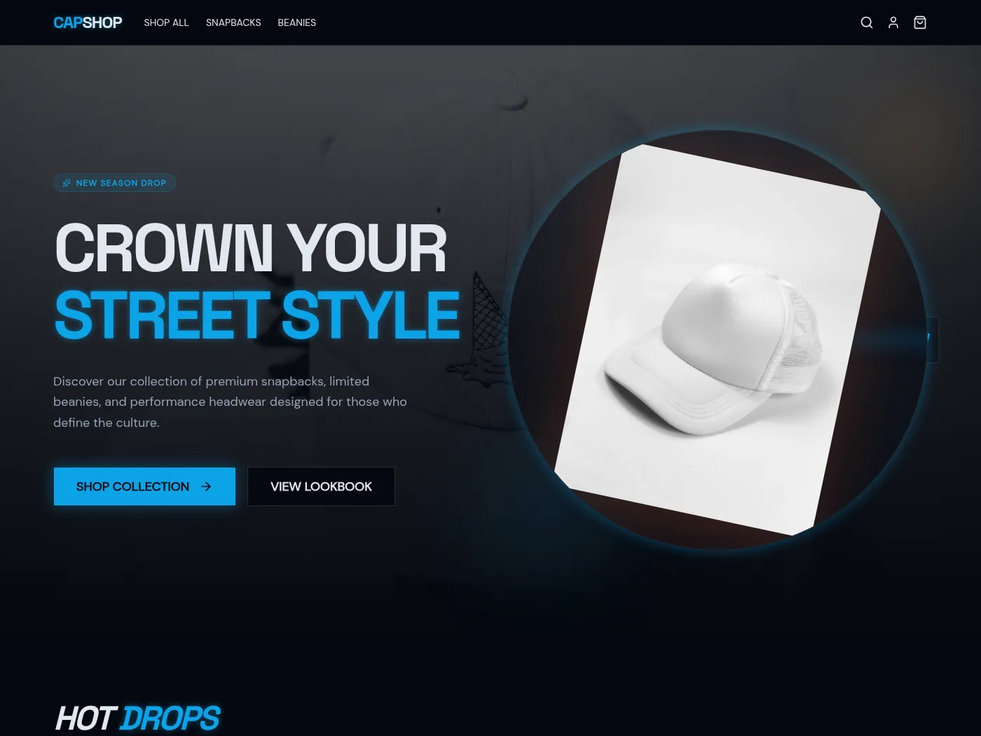 CapShop Online Store