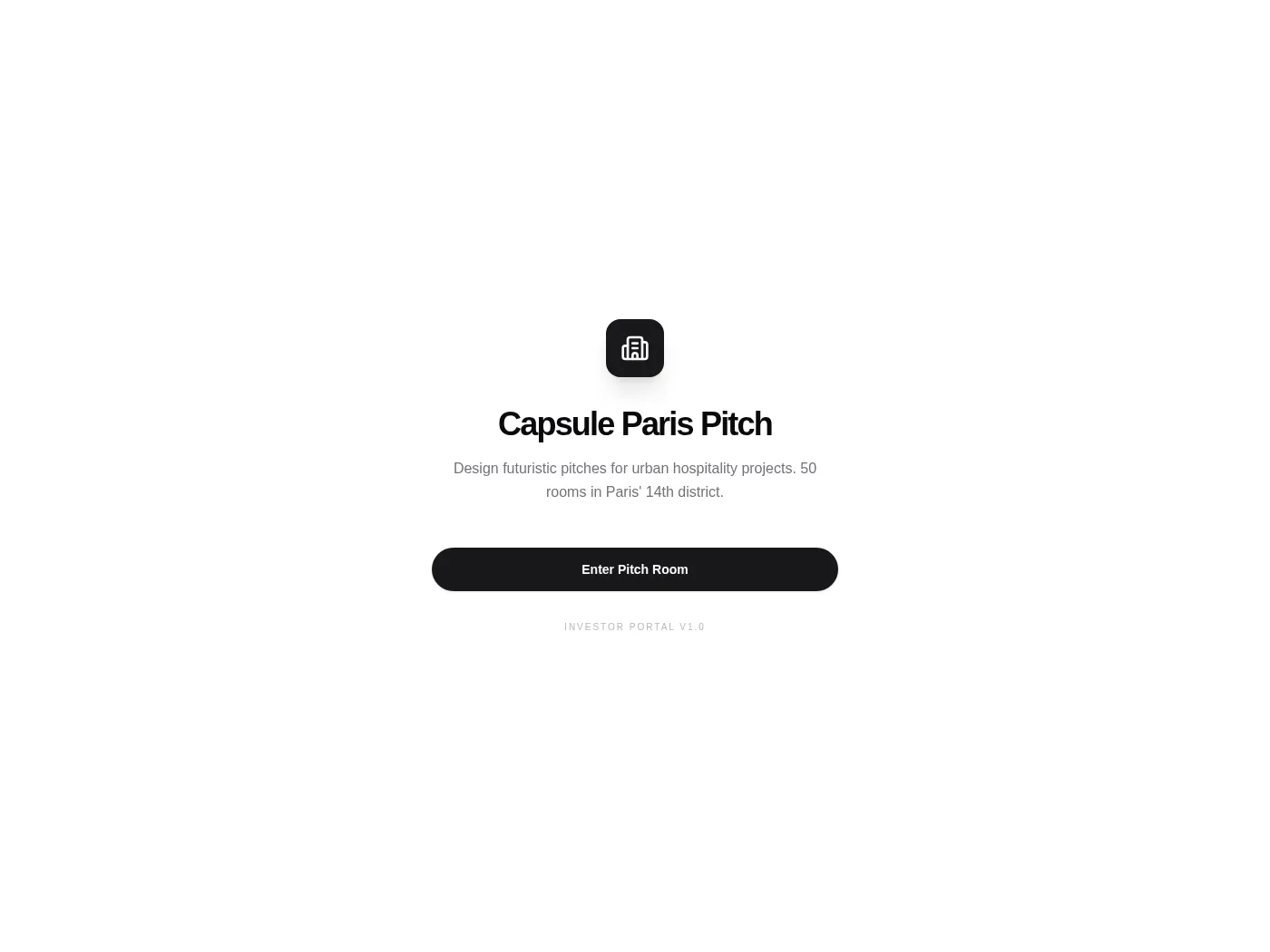 Capsule Paris Pitch