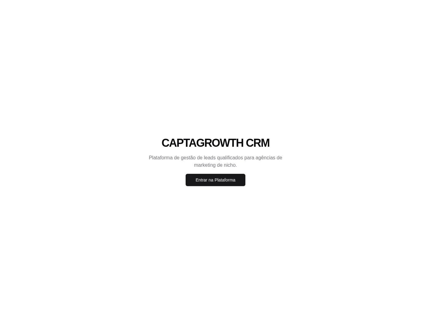 Captagrowth Lead CRM