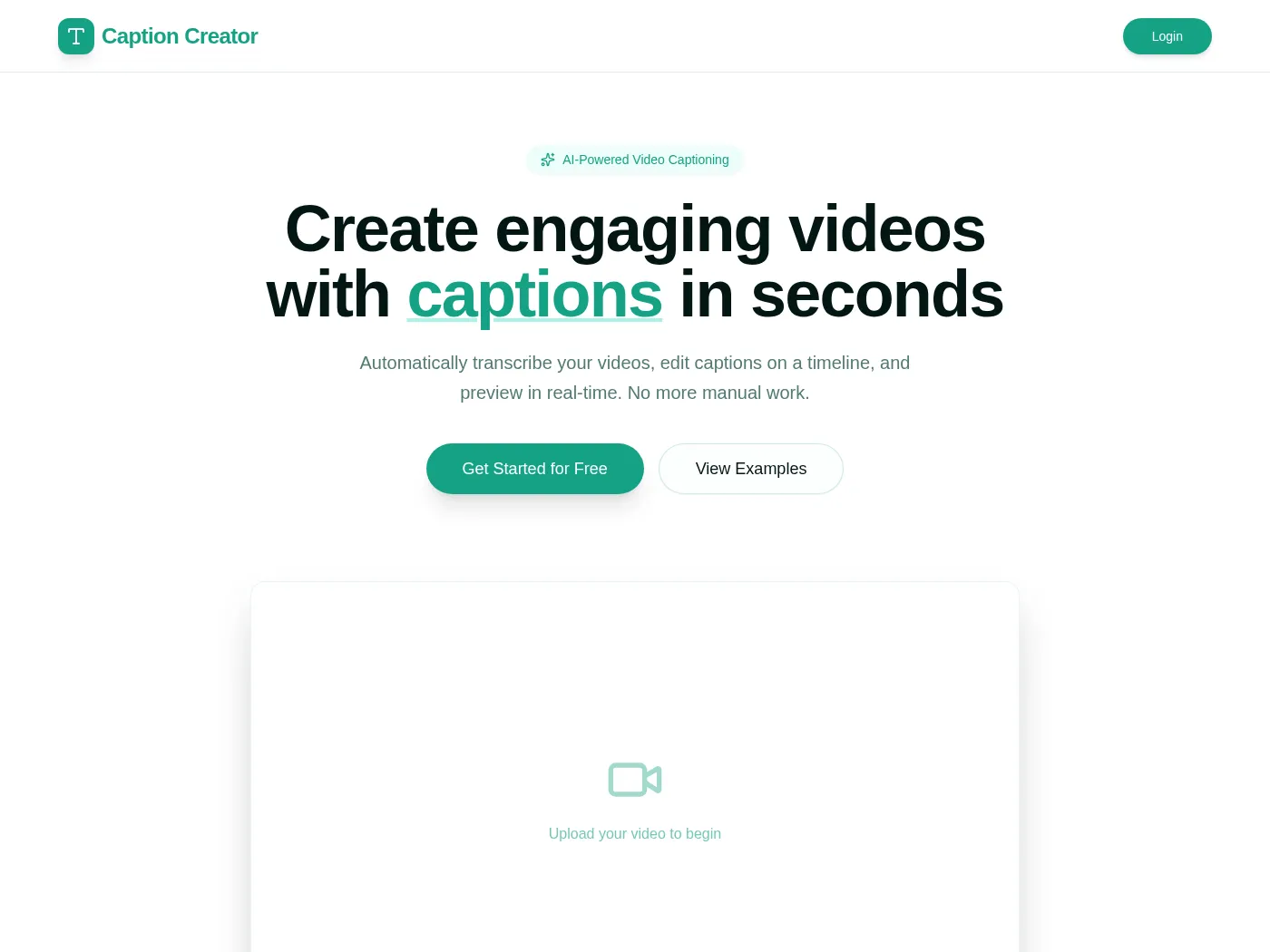 Caption Creator