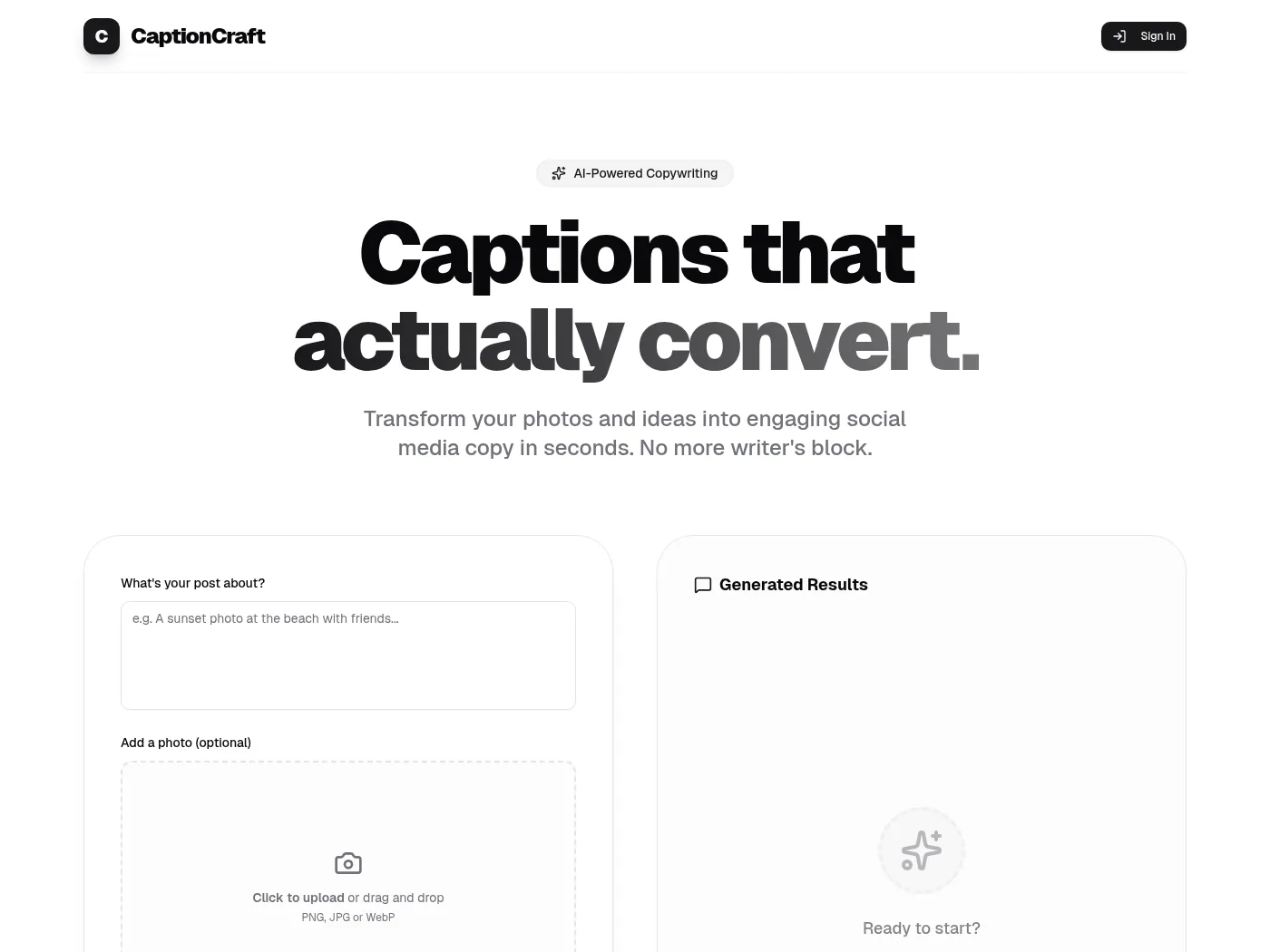 CaptionCraft