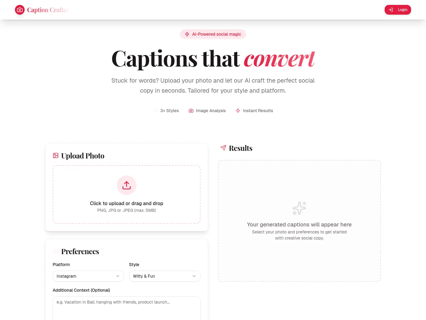 Caption Crafter