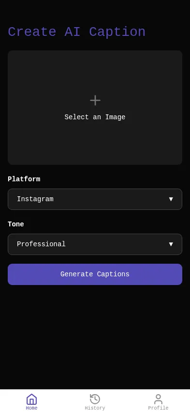 CaptionAI Mobile