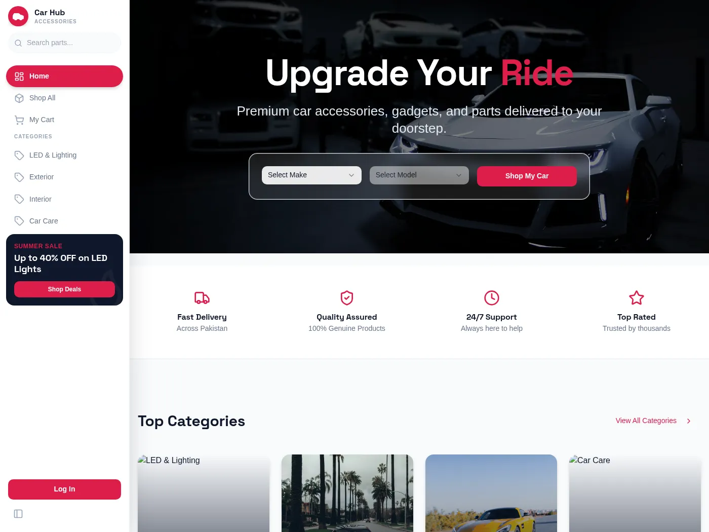 Car Accessories Hub