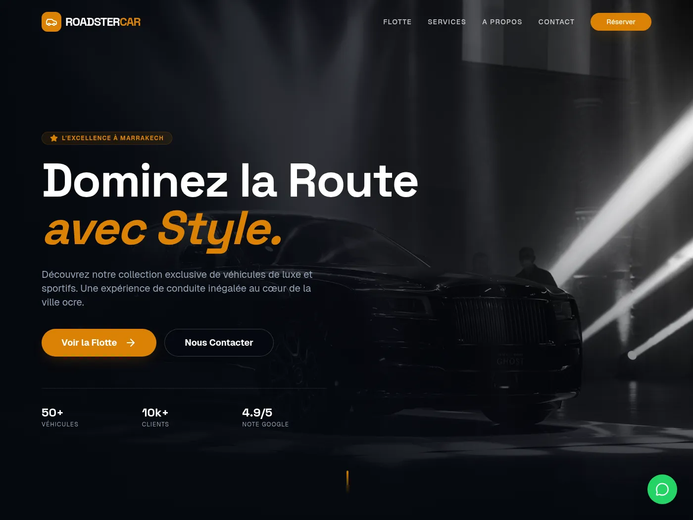 RentalCar Agency Webpage