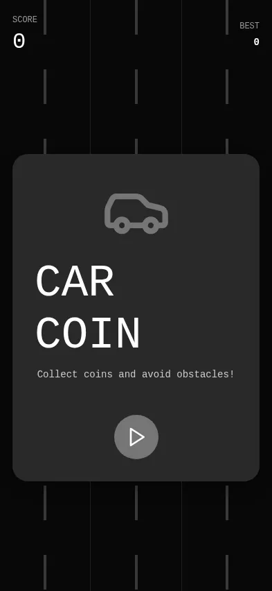 Coin Collector Car Game