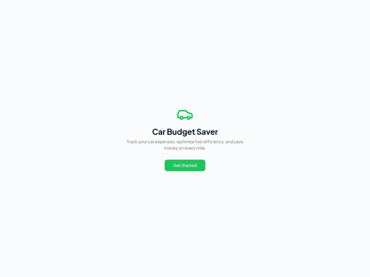 Car Budget Saver