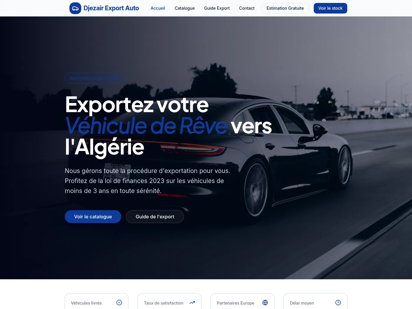 Export Car Marketplace