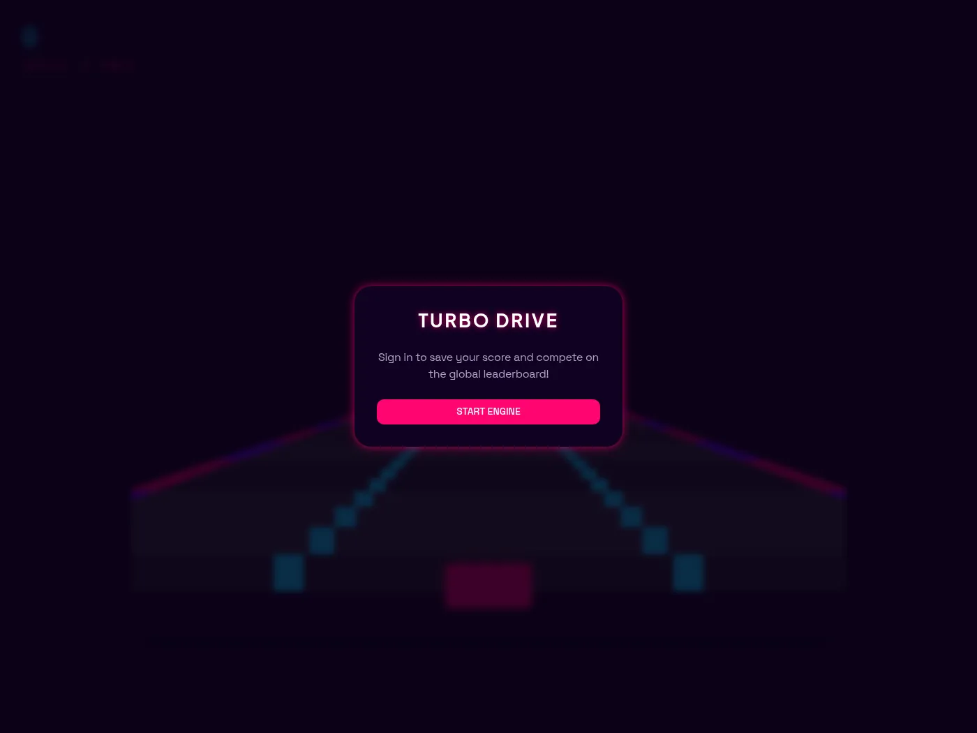 Turbo Drive Car Game