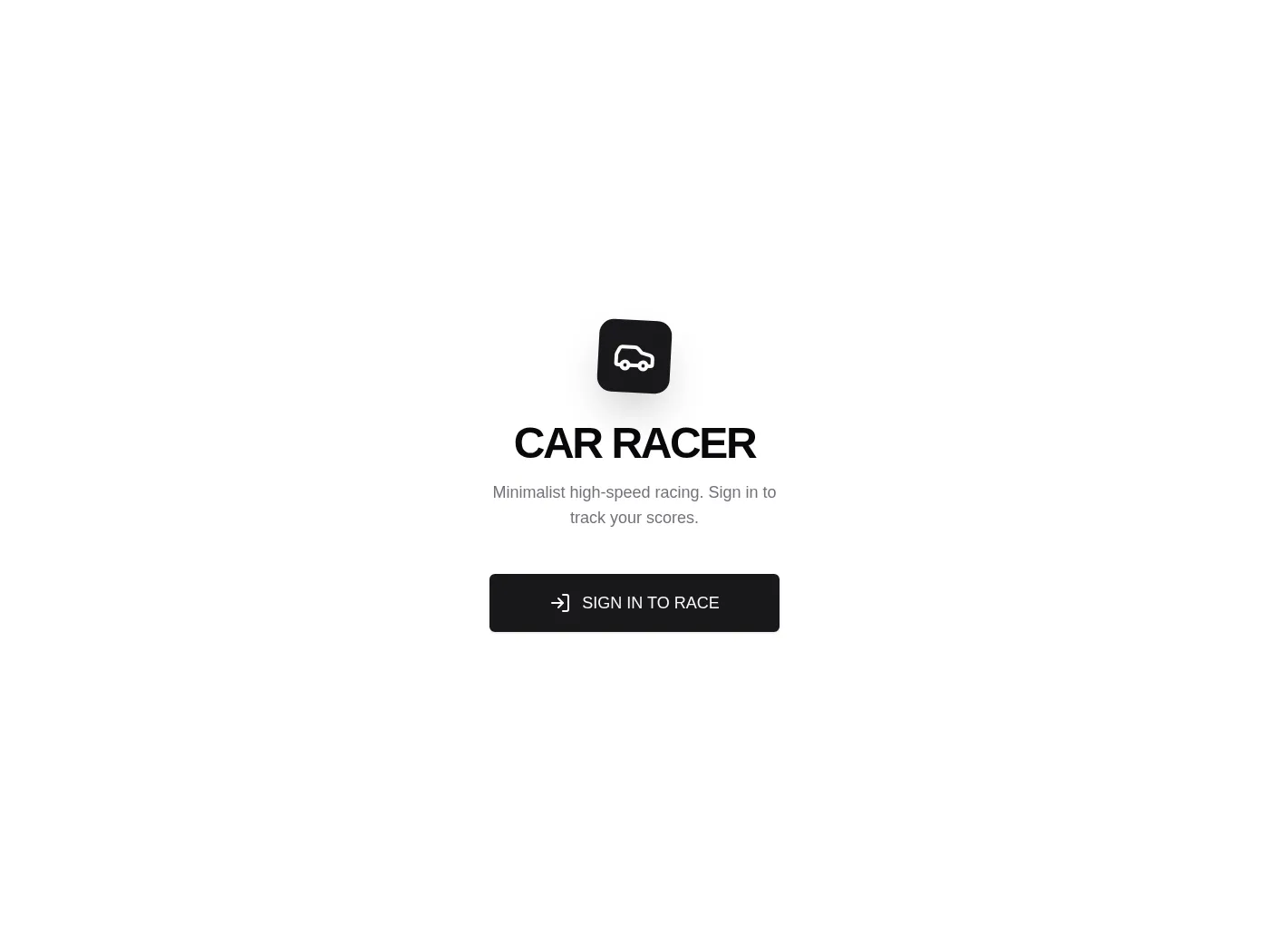 Car Racer App