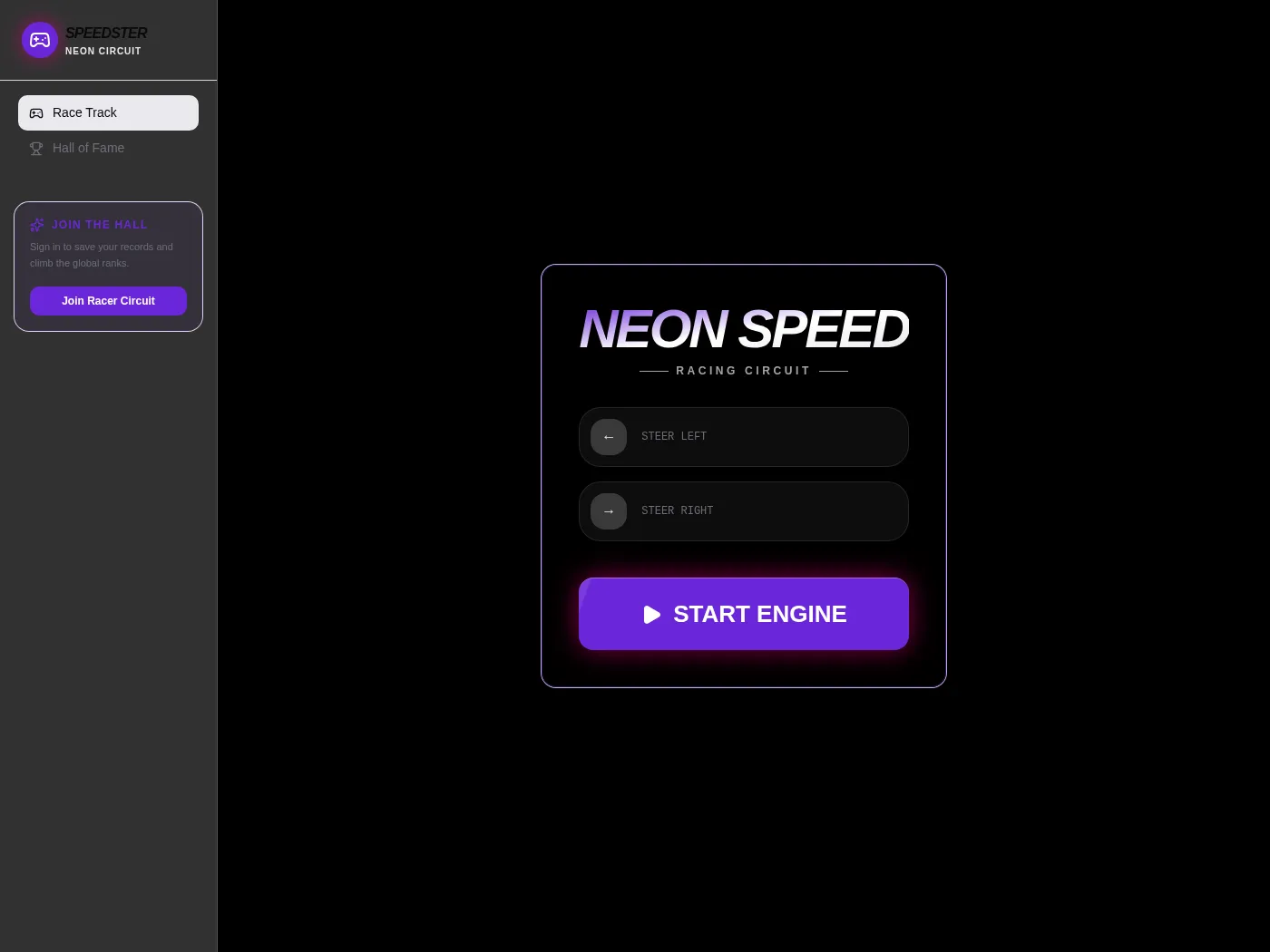 Speedster Car Game