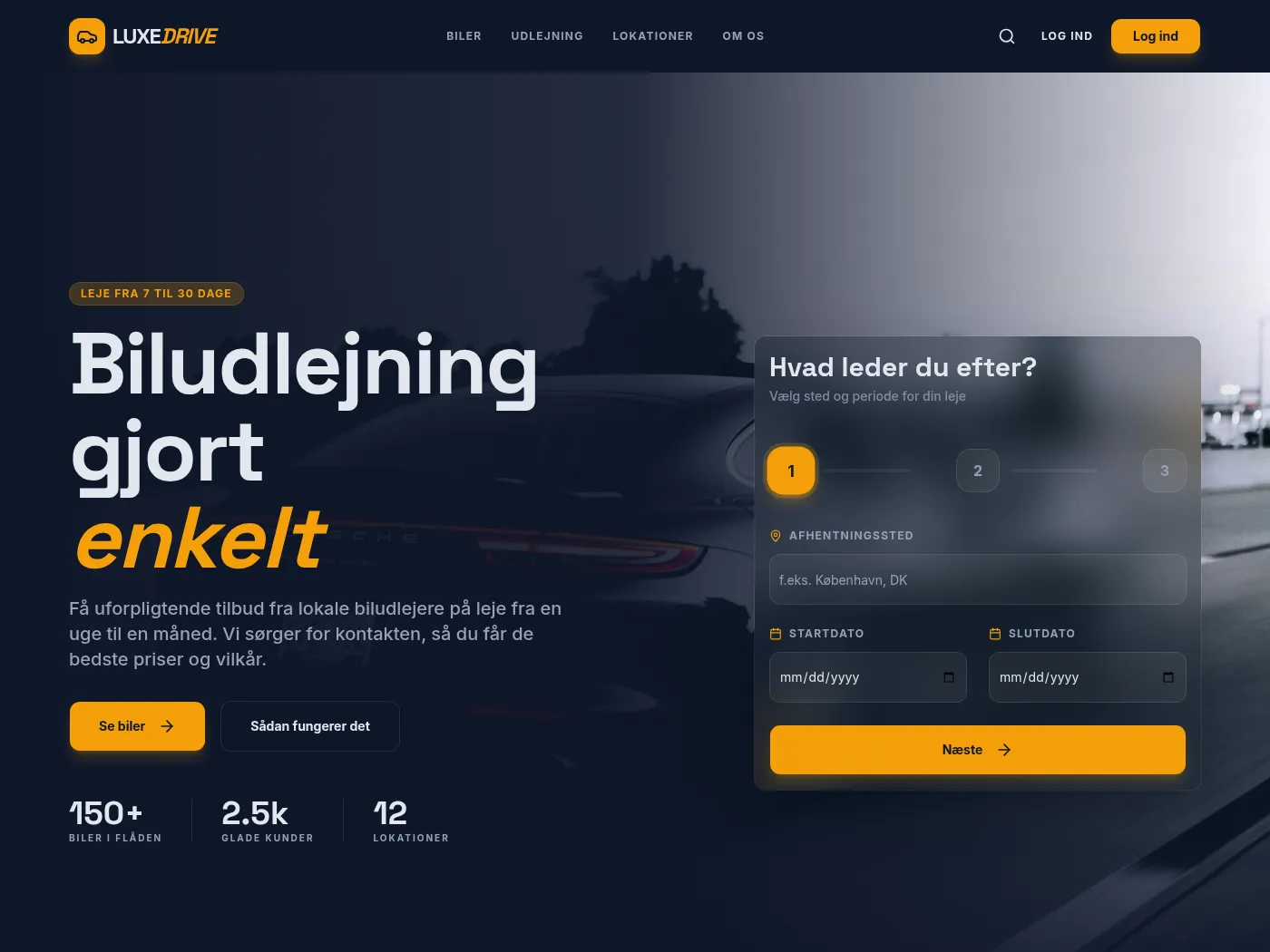 Car Rental Leads Hub
