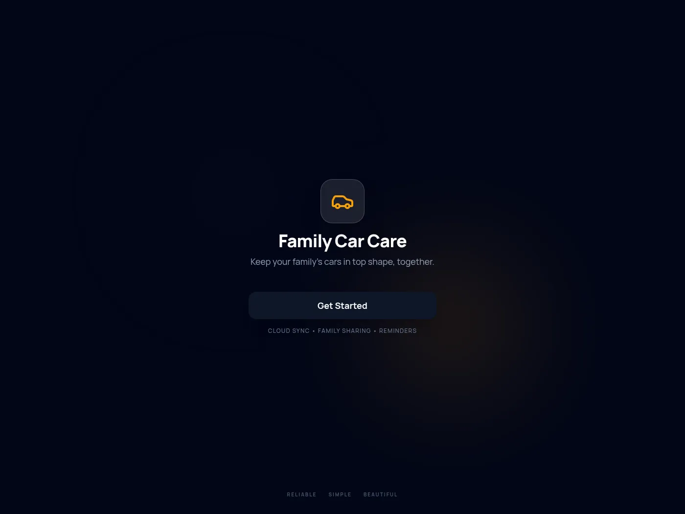 Family Car Care Tracker