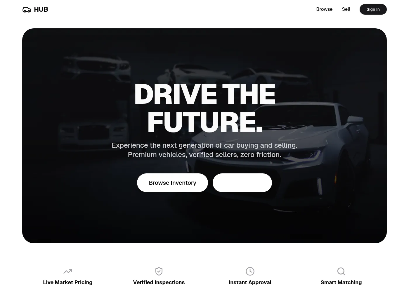 Car Market Hub